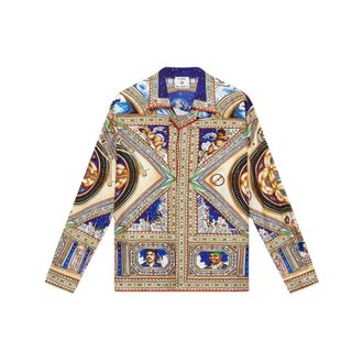 Casablanca Homme, Chemises, Multicolore, Taille: L Chemises Casual