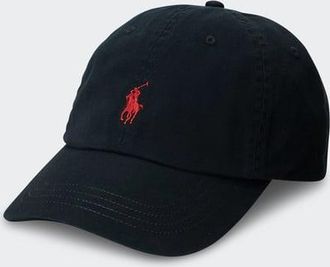 Polo Ralph Lauren Casquette logo brodé en coton - Taille TU