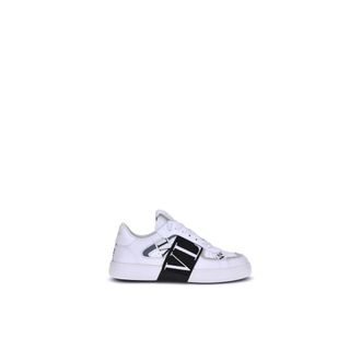 Valentino Garavani Homme, Chaussures, Blanc, Taille: 40 1/2 EU Baskets Basses avec Détail Graphique