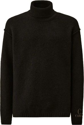 C.P. Company pull à détail de verres - Noir