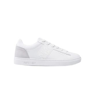Napapijri Wei&szlig;e Birken Polyester Sneakers - - Shoes - Herren - Wei&szlig; - 46 EU