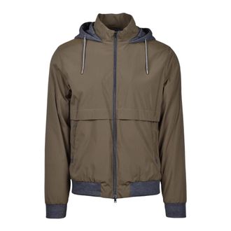 Herno Nylon Elastan Jacke - - Jackets - Herren - Gr&uuml;n - L