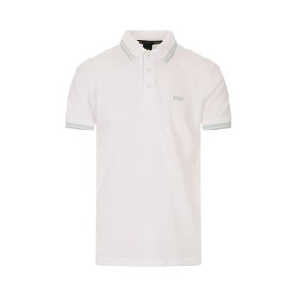 HUGO BOSS Homme, Tops, Blanc, Taille: S Paddy Polo