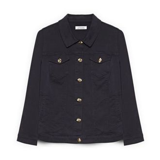 Fiorella Rubino &Uuml;bergangsjacke - - Jackets - Damen - Blau - 2XL