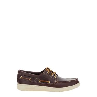 Timberland Homme, Chaussures, Rouge, Taille: 41 1/2 EU Portofino Pier Boat Shoe