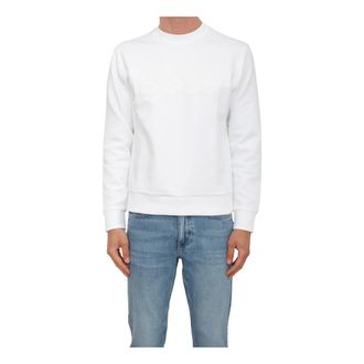 HUGO BOSS Herren, Sweatshirts & Hoodies, Wei&szlig;, 2XLGr&ouml;&szlig;e