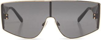 Dolce & Gabbana Homme, Accessoires, Noir, Taille: 44 MM Visor Lunettes de soleil