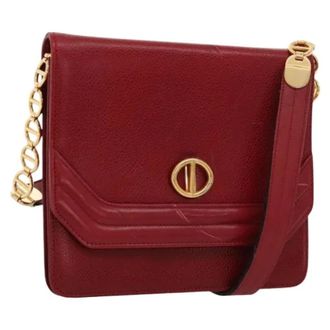 Dior Sac bandouli&egrave;re vintage Pre-owned - Femme - Pre-owned - Rouge - Taille: ONE Size