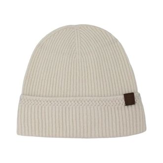 Eleventy Rippstrick-M&uuml;tze - - Accessories - Herren - Wei&szlig; - ONE SIZE