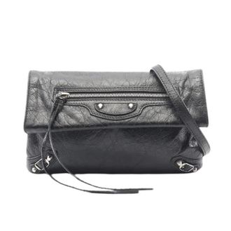 Balenciaga Sac bandouli&egrave;re classique style enveloppe Pre-owned - Femme - Pre-owned - Noir - Taille: ONE Size