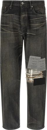 Yohji Yamamoto Homme, Jeans, Noir, Taille: 2XL Savage Denim DP Basic Pants
