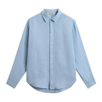 Woolrich Homme, Chemises, Bleu, Taille: S Casual Chemises