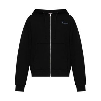 Kenzo Signature Classic Zip Up Hoodie - - Sweatshirts & Hoodies - Herren - Schwarzk - S