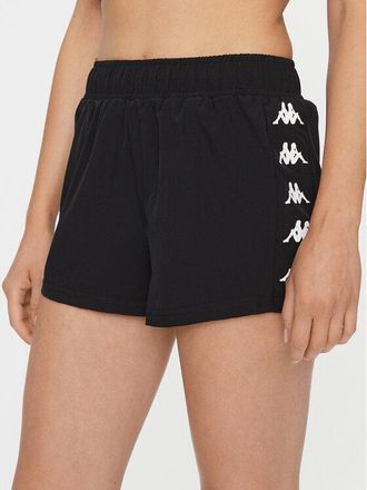 Kappa Sportshorts 312087 Schwarz Regular Fit