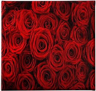 Homemania Wandbild, Blumen, Natur, für Wohnzimmer, Schlafzimmer, mehrfarbig, 60 x 3 x 60 cm, HM20KNV60 x 60 - 203, Polyester, Holz