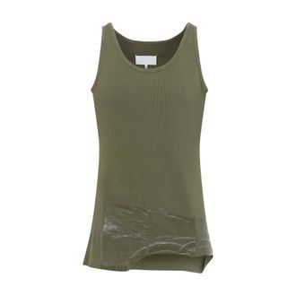 Maison Margiela Femme, Tops, Vert, Taille: 44 FR D&eacute;bardeur