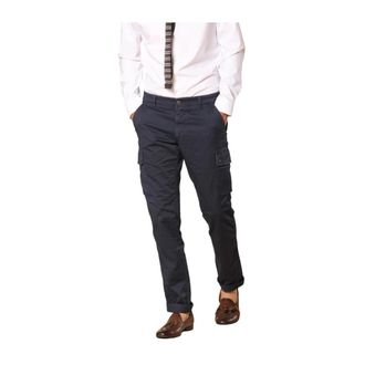 Mason's Dunkelblaue Extra Slim Cargo Hose - - Trousers - Herren - Blau - XL
