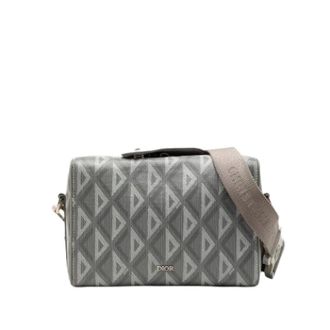 Dior Pre-owned CD Diamond - Femme - Pre-owned - Gris - Taille: ONE Size
