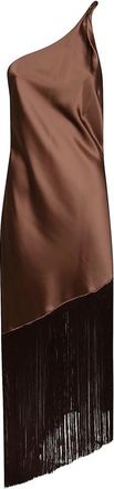 Pinko Pinko, Femme, Robes, Brun, Taille: 38 FR Kiwi Dress