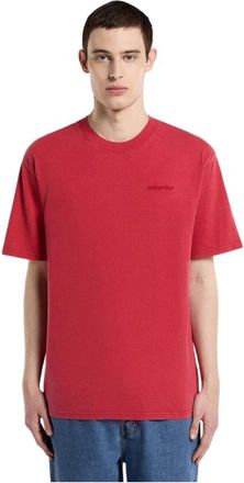 Dickies Homme, Tops, Rouge, Taille: S Plentywood Short Sleeve T-Shirt