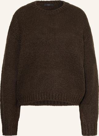 Oui Pullover braun