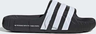 adidas Originals Adilette 22 Slides in Schwarz und Wei&szlig;