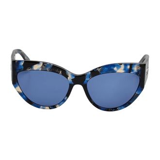 Liu Jo Femme, Accessoires, Bleu, Taille: ONE Size Cat-eye Acetate Lunettes de soleil