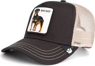 Goorin Brothers Cap Gorra goorin bros negra rottweiller bad boy trucker cap