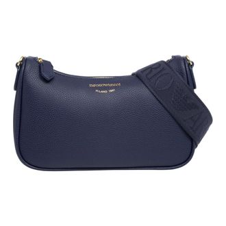 Emporio Armani Stilvolle Hobo-Tasche mit Verstellbarem Gurt - - Bags - Damen - Blau - ONE SIZE