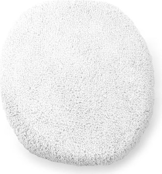 Kinzler J-10000/00 Weiss, Mikrofaser, 47x50 cm WC Deckelbezug