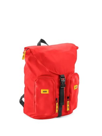 Crash Baggage sac &agrave; dos &agrave; d&eacute;tail de logo - Rouge