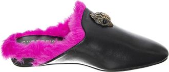 Kurt Geiger Femme, Chaussures, Noir, Taille: 38 EU Mule Plate