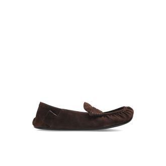 Acne Studios Loafer aus Wildleder mit Steg - - Shoes - Herren - Braun - 42 EU