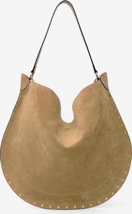 Isabel Marant Sac Oskan Hobo Soft - Femme - Taupe - Isabel Marant