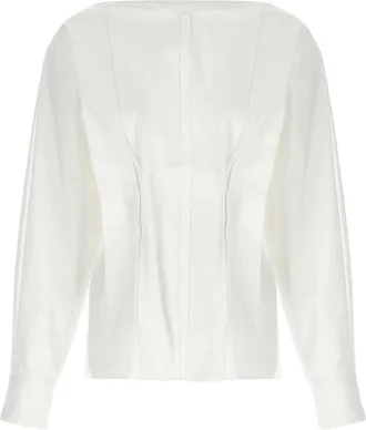 Khaite Femme, Blouses et Chemises, Blanc, Taille: 38 FR Blouse Wenley
