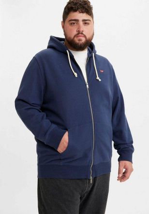 Levi's Plus Kapuzensweatshirt mit dezentem Levis Batwing Logo
