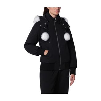 Moose Knuckles Original Debbie Down Bomber - Femme - Vestes - Noir - Taille: 36 FR