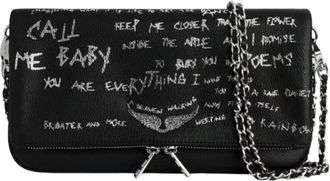 Zadig&Voltaire Femme, Sacs, Noir, Taille: ONE Size Rock Clutch