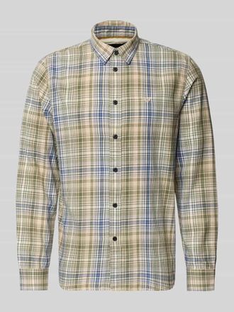 PME Legend Regular Fit Freizeithemd mit Logo-Stitching