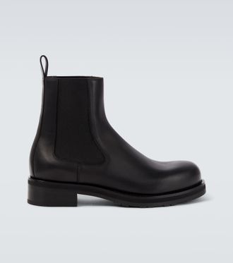 The Row Bottines Chelsea en cuir
