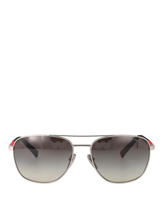Prada Lunettes De Soleil - Argent