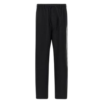 Yohji Yamamoto Sport Uniform Hose 3-Streifen - - Trousers - Herren - Schwarzk - L