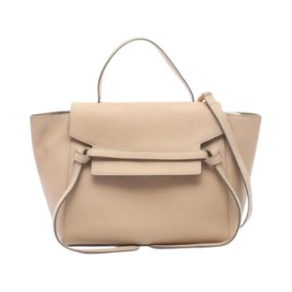 Celine Pre-owned Vintage Leder Handtasche - - Pre-owned - Damen - Beige - ONE SIZE