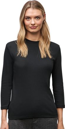 Street One Basic Turtleneck Shirt Black 46