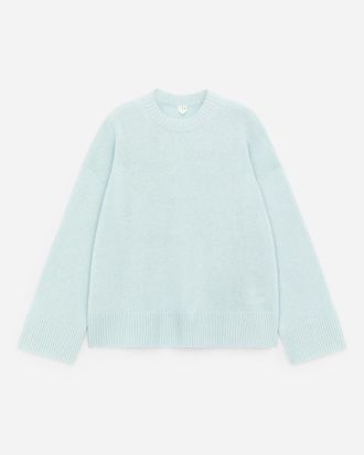 Arket Oversize-Pullover Aus Reinem Kaschmir -T&uuml;rkis