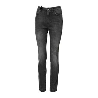 Dolce & Gabbana Dunkelgraue High Waist Skinny Jeans - - Jeans - Damen - Grau - XS