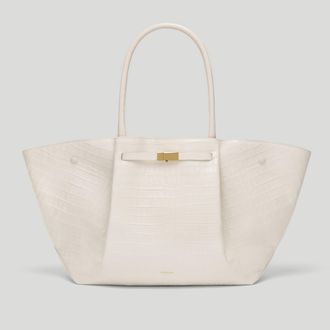 DeMellier The New York Off-White Krokopr&auml;gung DeMellier