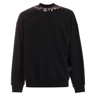 Just Cavalli Homme, Sweatshirts et sweats &agrave; capuche, Noir, Taille: L Pull