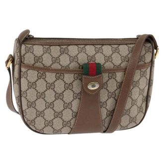Gucci Sac Bandouli&egrave;re Vintage Pre-owned - Femme - Pre-owned - Beige - Taille: ONE Size