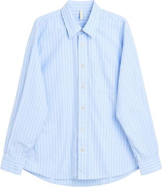 Sunflower Femme, Blouses et Chemises, Bleu, Taille: 42 FR New Base Shirt